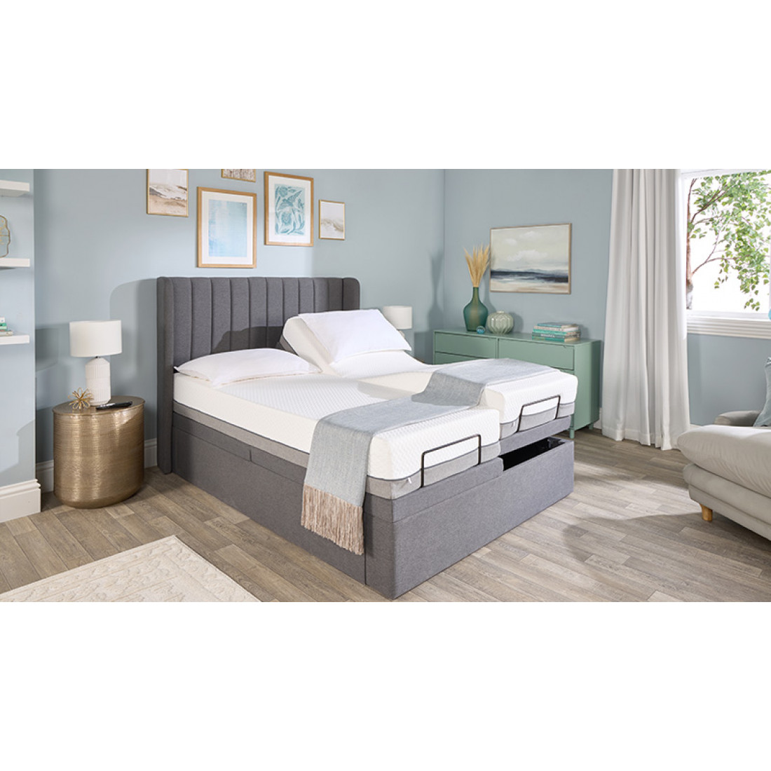 Topaz Motion Divan Adjustable Bed | Adjustable Comfort & Modern Style